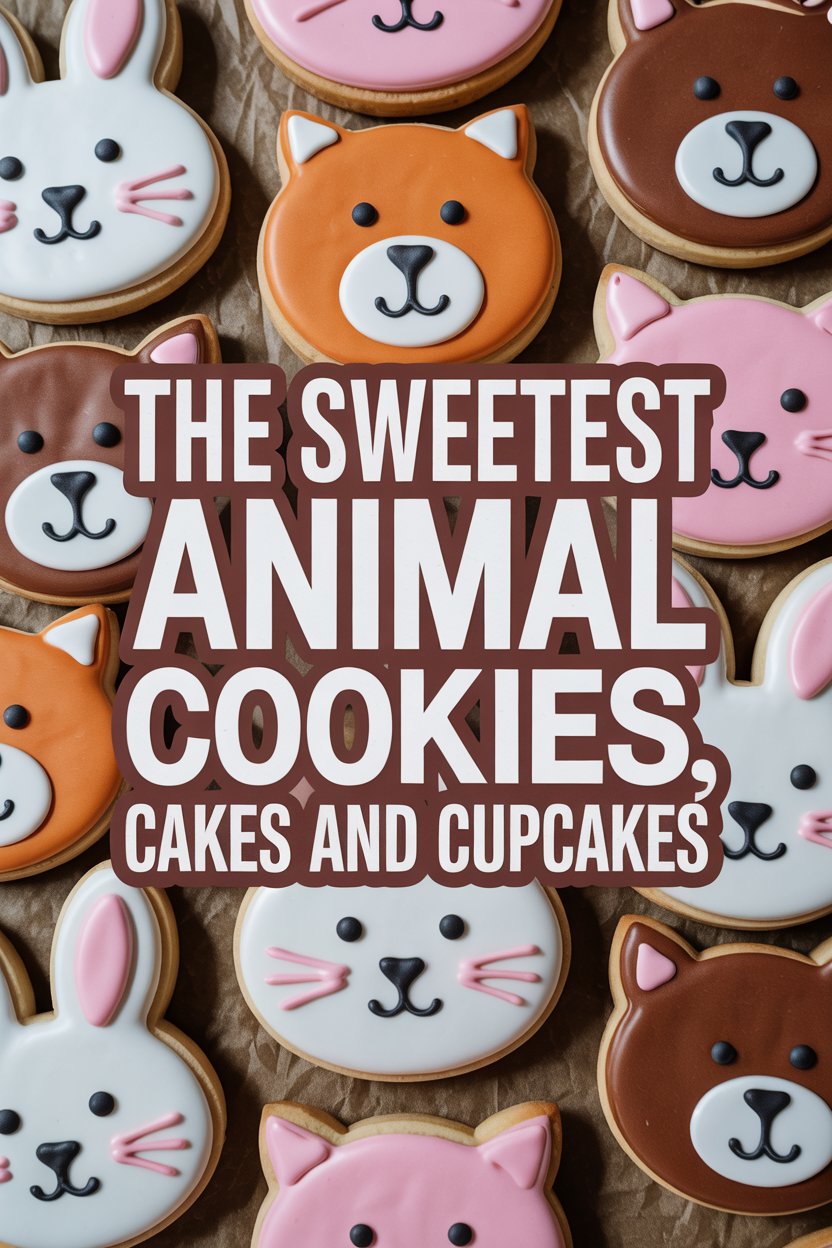 Cute Animal Themed Cakes, Cookies and Cupcakes - destination for ...