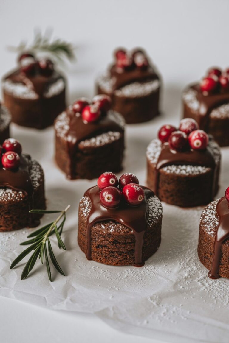 Elegant Christmas Mini Desserts - destination for vibrant seasonal desserts