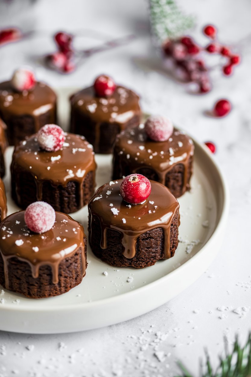 Elegant Christmas Mini Desserts - destination for vibrant seasonal desserts