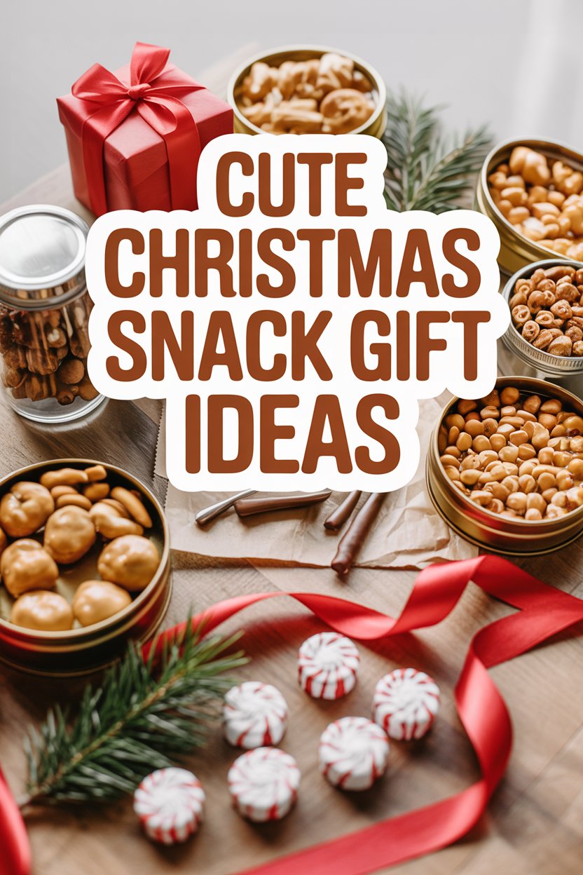 Christmas Snack Gift Ideas - destination for vibrant seasonal desserts