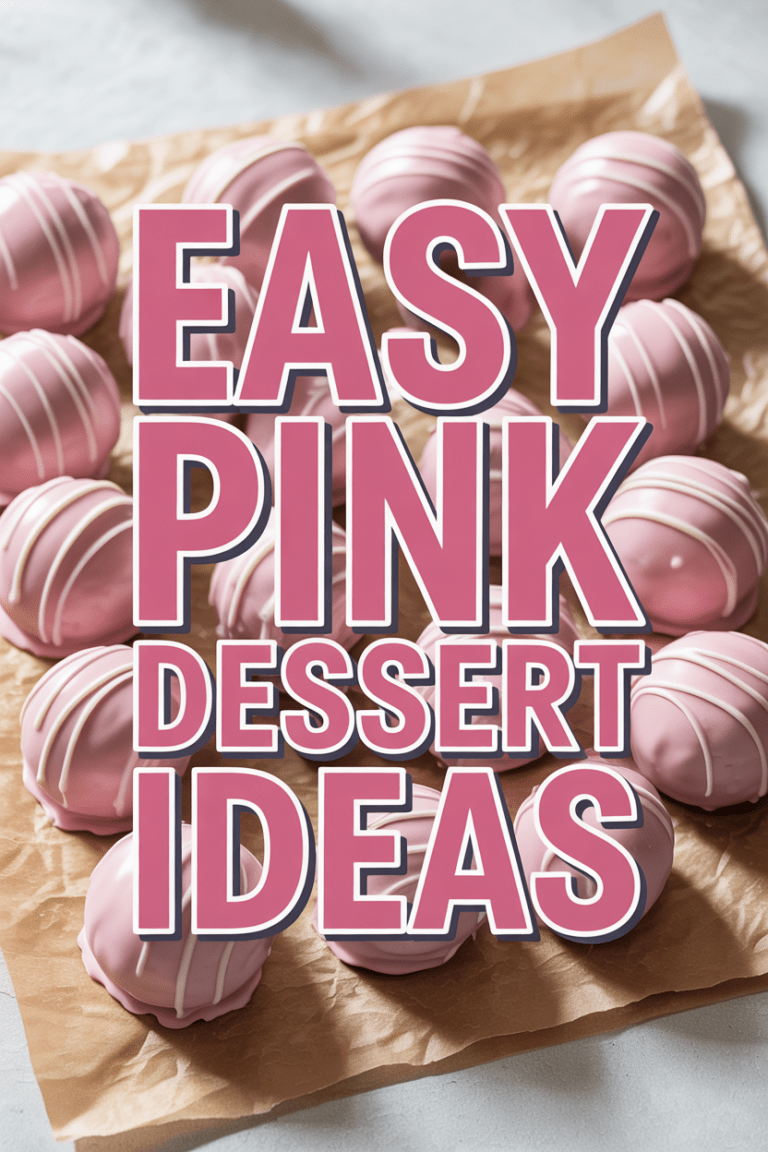 Pink Dessert Recipes You'll Love - destination for vibrant seasonal ...